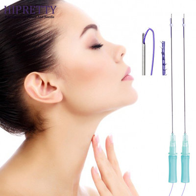 PDO Thread Polydioxanone 4D Cog Thread For Thread Lifting With Cannula Needle