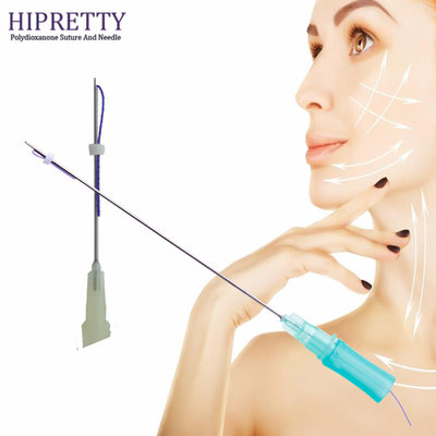 Most professional Face Lifting super screw thread with needle hilo tensor PDO/PCL/PLLA