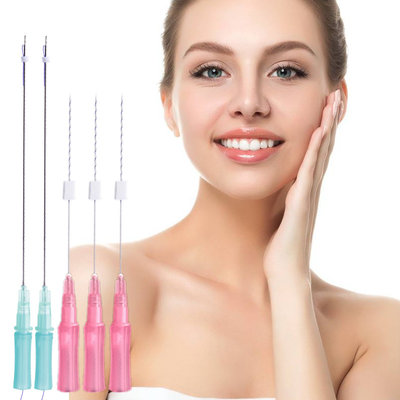 Face lifting hilos tensores 3d meso barbed suture pdo hilos pdo with CE