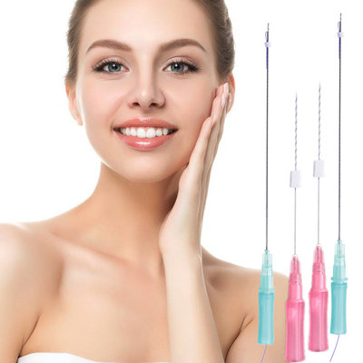 Cog 3D 4D face lifting blunt needle polydioxanone hilos pdo thread lift korea