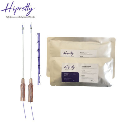 Beauty Face Lifting PDO Thread COG 19G 100MM with Blunt Needle
