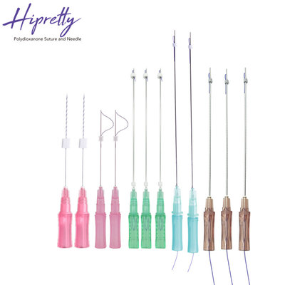 Beauty skin care pdo 3d 4d cog thread lift blunt cannula pdo thread for face/neck/body