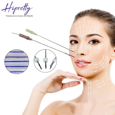 Beauty skin care pdo 3d 4d cog thread lift blunt cannula pdo thread for face/neck/body