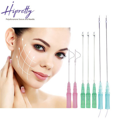 Absorbable PDO Thread Lift to Tighten Face and Neck Mono Screw Cog Sking lifting