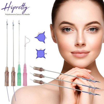 Strong lifting korea long lasting effect 3d cog thread pdo thread for face