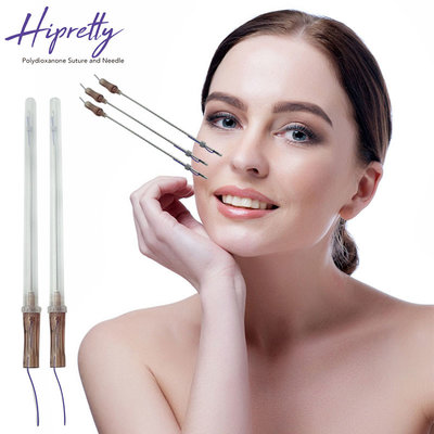 PDO Threading absorbable sutures pdo thread lift double needle eyebrow lifting v lift thread