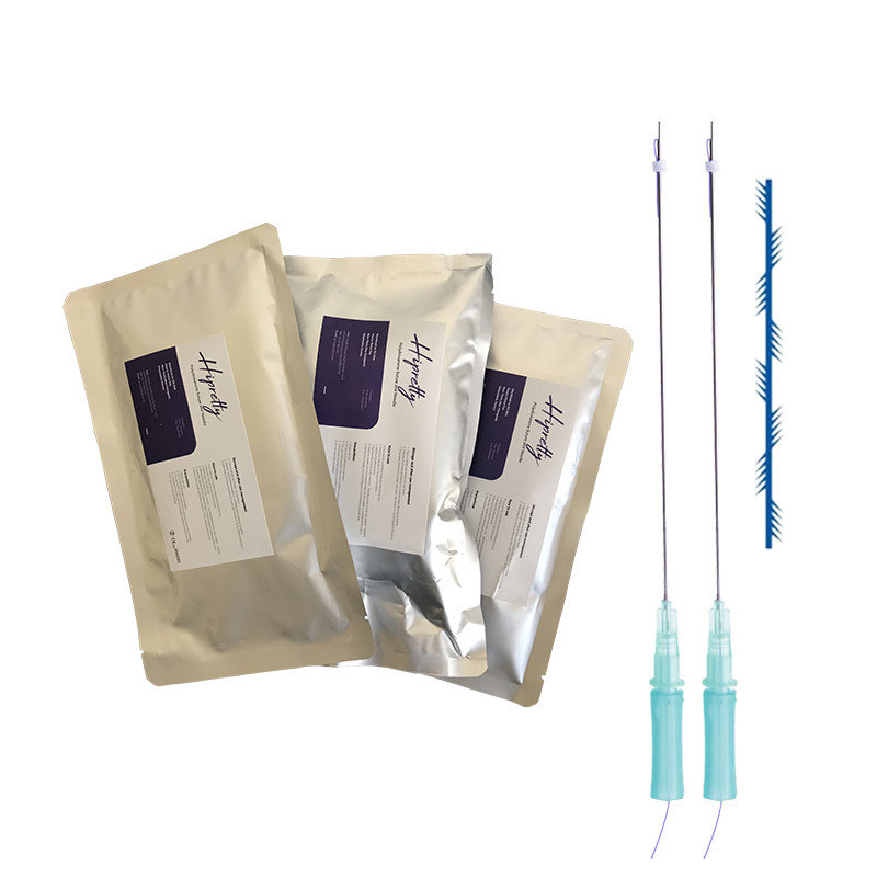 Beauty skin care pdo 3d 4d cog thread lift blunt cannula pdo thread for face/neck/body