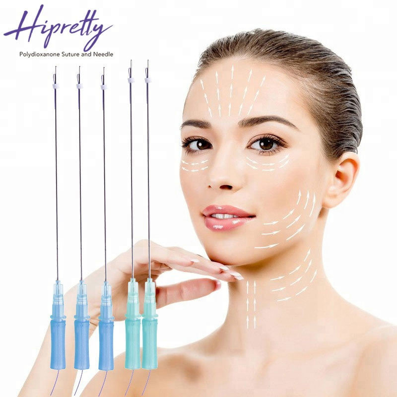 Strong lifting korea long lasting effect 3d cog thread pdo thread for face