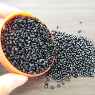 High Brightness Black Plastic Pellets Good Chemical Stability Uniform Dispersion