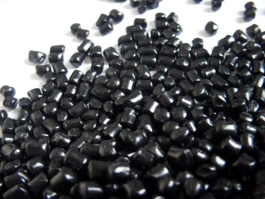 Black Color PP Filler Masterbatch PE Carrier High Color Fastness For Stretch Film