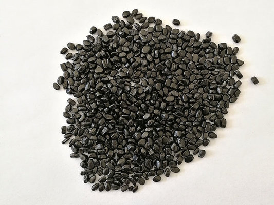 Non Toxic Plastic Black Masterbatch , Granular Plastic Filler Masterbatch
