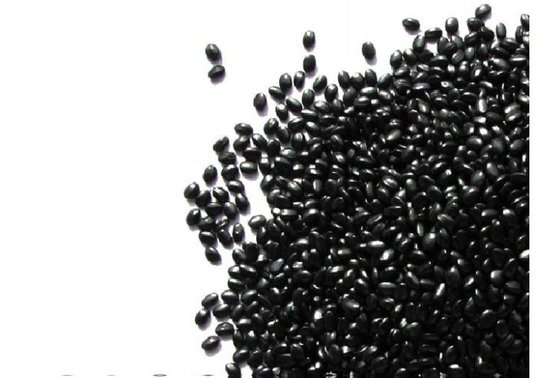 Industrial Grade Carbon Black Masterbatch PE Carrier Plastic Raw Materials