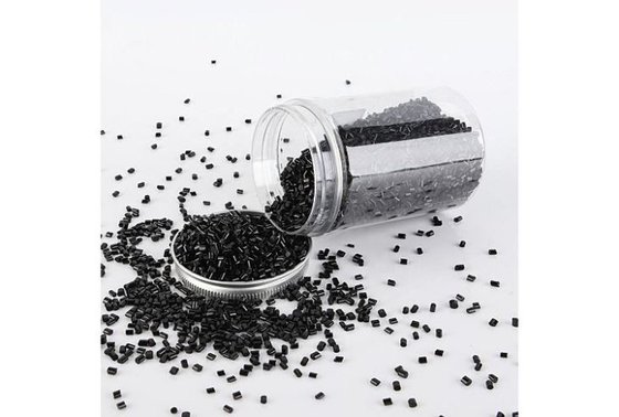 Black Color PP Filler Masterbatch PE Carrier High Color Fastness For Stretch Film