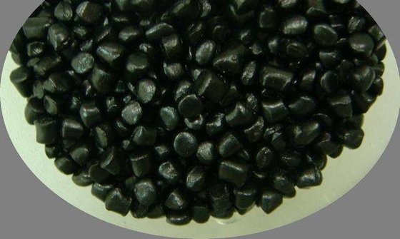 Black Calcium Carbonate CaCO3 Masterbatch Industrial Grade Plastic Rubber Filler