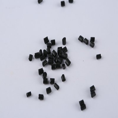 Odourless Plastic Black Masterbatch , Plastic Pellets For Injection Molding