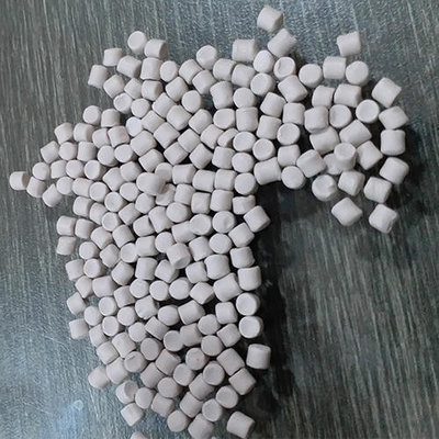 Blowing Film Grade PP PE Masterbatch Plastic White Color Granular Appearance