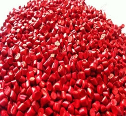 Industrial Grade Plastic Red Masterbatch Disperse Well Good Color Stability