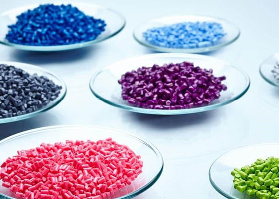 Safe Non Toxic Plastic Color Masterbatch , PP PE Plastic Filler Masterbatch