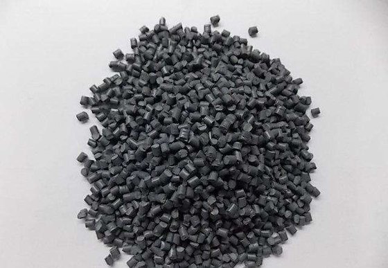 Black Color Plastic Additive Masterbatch , Calcium CaCO3 Filler Masterbatch