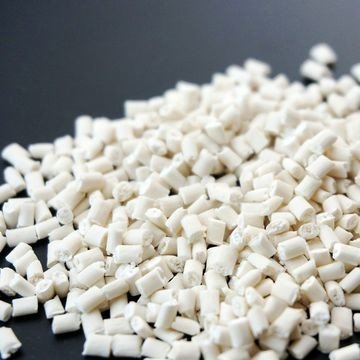 Odorless Plastic White Masterbatch High Color Fastness Excellent Fluidity