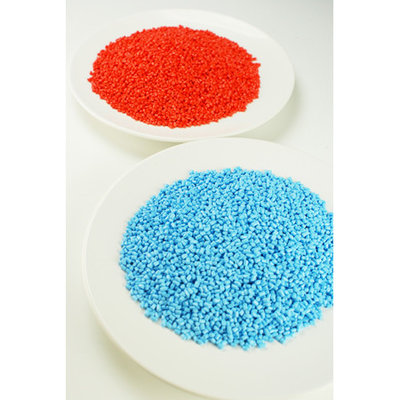 Safe Non Toxic Plastic Color Masterbatch , PP PE Plastic Filler Masterbatch