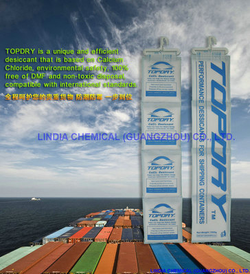 Calcium Chloride Container Desiccant Environmentally Friendly