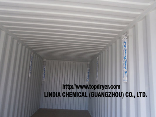 Moisture Trap Package TOPDRY Calcium Chloride Desiccant Dehumidifier For Furniture Storage