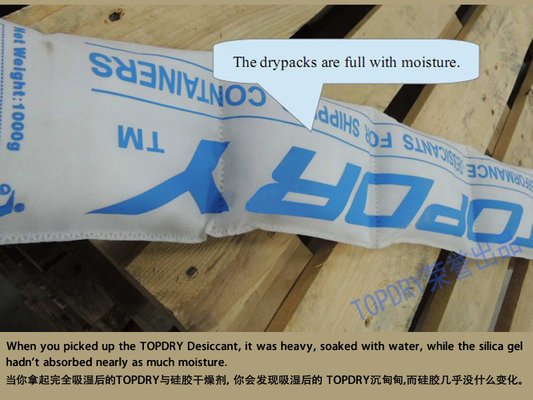 Industrial Moisture Absorbing Desiccant Dehumidifier Bag For Shoes Product