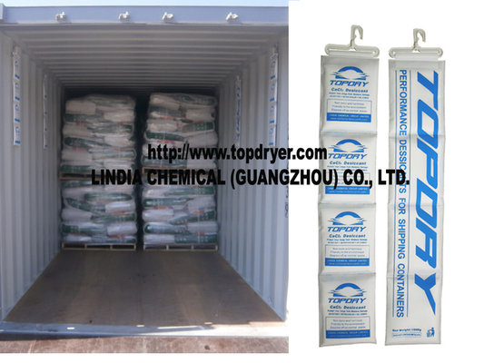Calcium Chloride Moisture Protecting Package Solution For Container Instead Of Silica Gel Desiccant