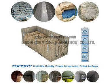 Bag Package With Cacl2 Moisture Absorber Desiccant For Flour Product