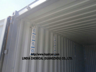 Calcium Chloride Moisture Protecting Package Solution For Container Instead Of Silica Gel Desiccant
