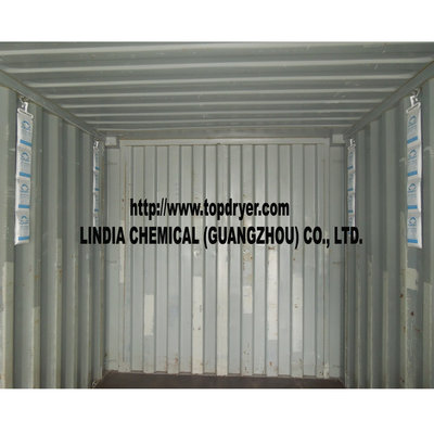 DMF Free Water Absorbing Drying Agent With Calcium Chloride Packing For Shipping Container