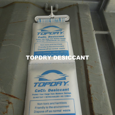 DMF Free Water Absorbing Drying Agent With Calcium Chloride Packing For Shipping Container