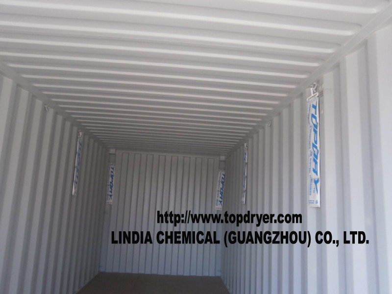 Moisture Trap Package TOPDRY Calcium Chloride Desiccant Dehumidifier For Furniture Storage