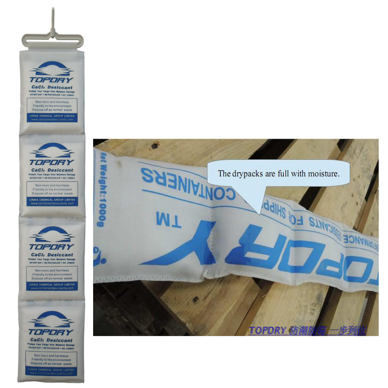 High Quality Calcium Chloride Moisture Absorber Pack Container Desiccant Pk Superdry Silica Gel