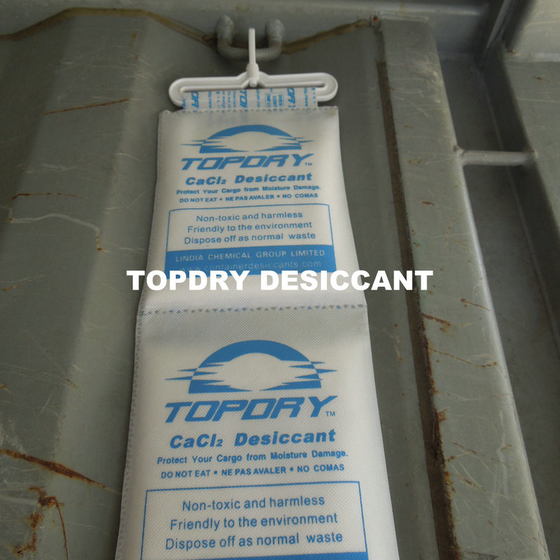 DMF Free Water Absorbing Drying Agent With Calcium Chloride Packing For Shipping Container
