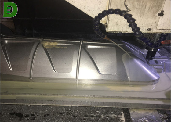 Aluminum sand casting part for LED frame cover, CNC milling for presicion quality. China sand casting factory