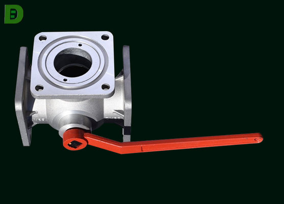Aluminum alloy die casting sprinkler ball valve four position three way ball valve oil tank car valve accessories alumin