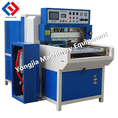 Stacked synchronous fusing high frequency machine for shoes vamp