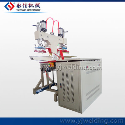 PVC fabric chest wader making machine