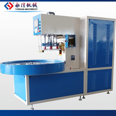 high frequency round table flashlight blister sealing machine
