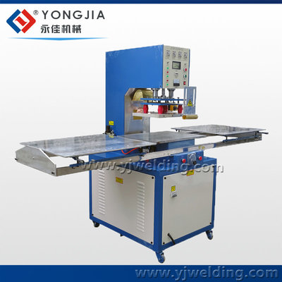 Slide way high frequency hardware blister packing machine