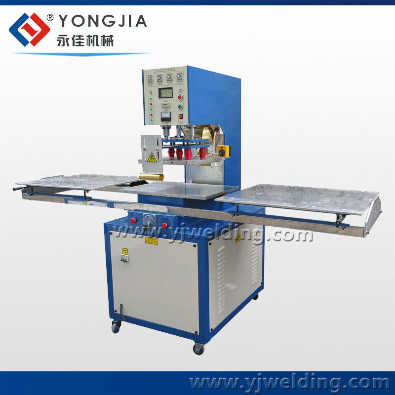 Slide way high frequency hardware blister packing machine