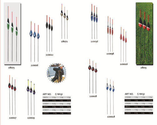 Fishing Floats/Fishing Bobber/Fishing Float Accessories 0.5g,0.8g,1g,1.2g,2g available material Paulownia /Balsa/PVC/EVA