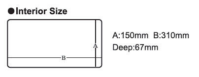 Pseudo-bait Box/Fishing Tool Box  340*170*135mm material PP Model no. XYZ306