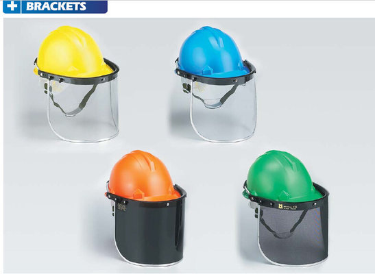 Safety FACESHIELDS material PC or CA certificate CE & ANSI