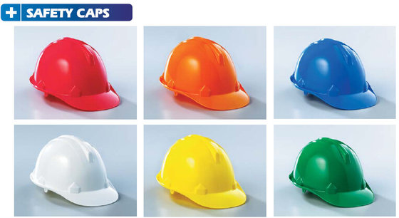 Safety Caps Red/Yellow/Blue/Green certificate CE & ANSI