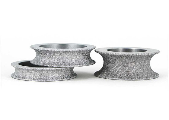 Brazed Diamond Concave Grinding Wheels GJ019 Model For Stone / Marble