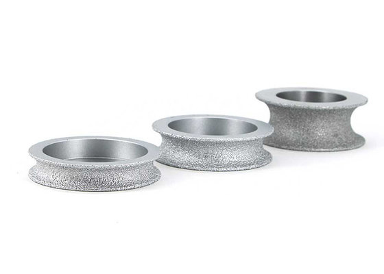 Brazed Diamond Concave Grinding Wheels GJ019 Model For Stone / Marble