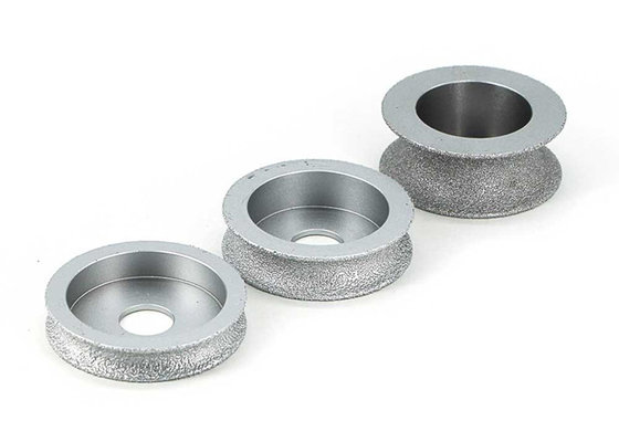 Brazed Diamond Concave Grinding Wheels GJ019 Model For Stone / Marble